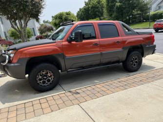 2004 chevy avalanche running boards store